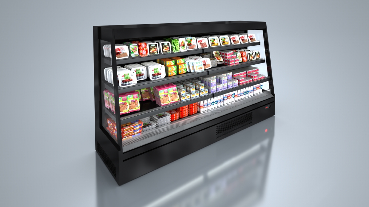 LOW PROFILE OPEN MERCHANDISER (SELF-CONTAINED) – NDG North America